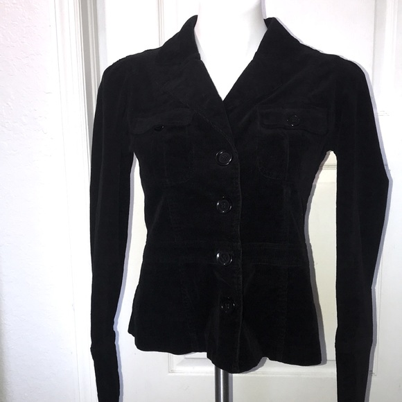 Jkla | Jackets & Coats | Sale Jkla Black Corduroy Blazer | Poshmark